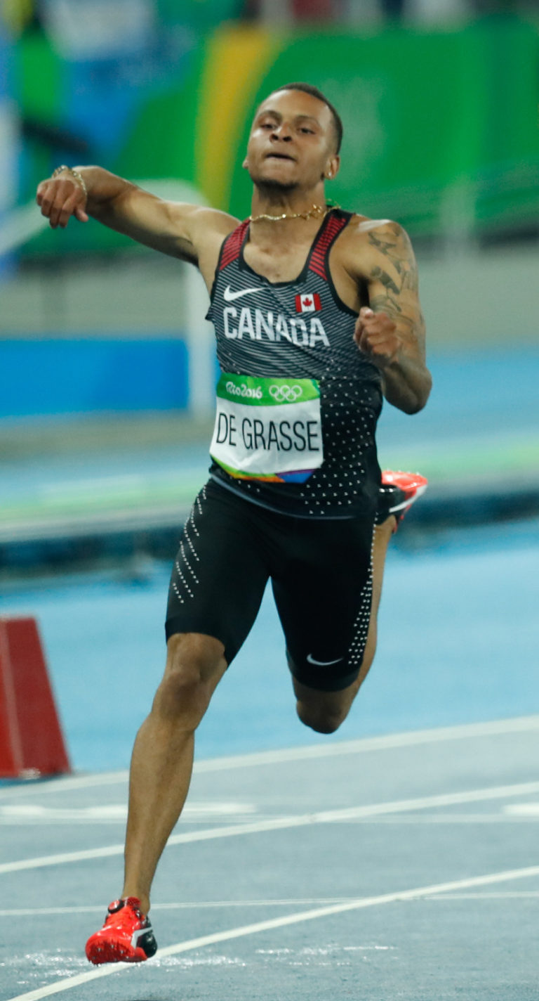 Andre De Grasse encourages Canadians to raise money for food banks ...