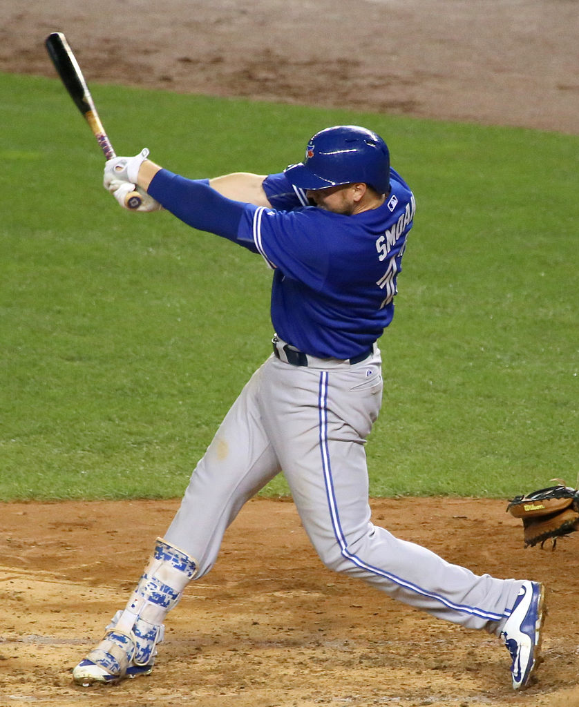 Justin Smoak makes Blue Jays history with grand slam - Canadian Sport Scene