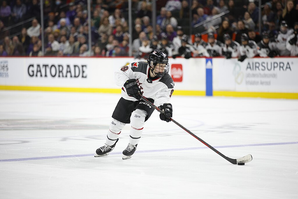 Daryl Watts records first career PWHL hat trick