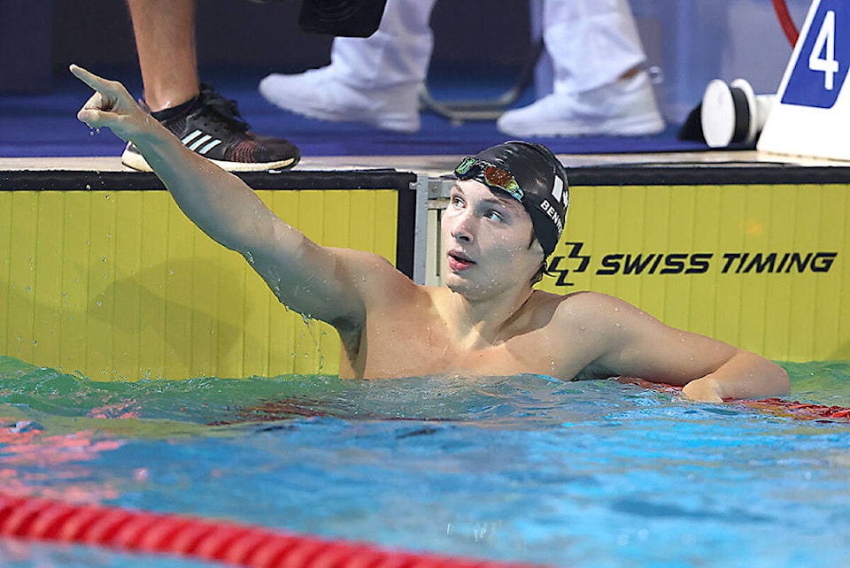 Nicholas Bennett wins Paralympic gold in swimming