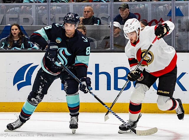 Drake Batherson records second career NHL hat trick