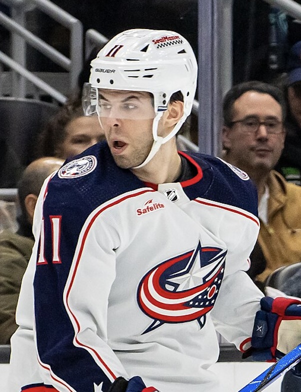 Adam Fantilli records first career NHL hat trick