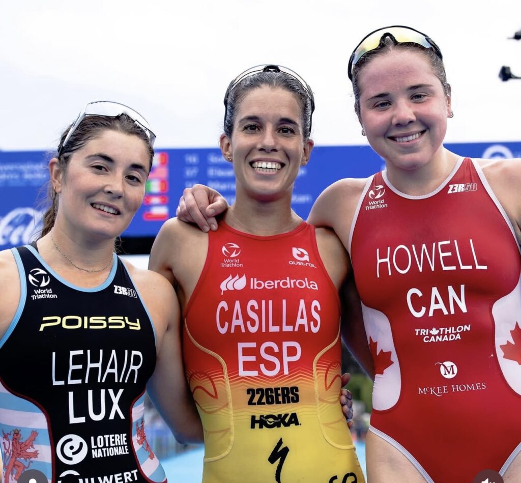 Sophia Howell wins bronze at World Cup women's triathlon in Chile